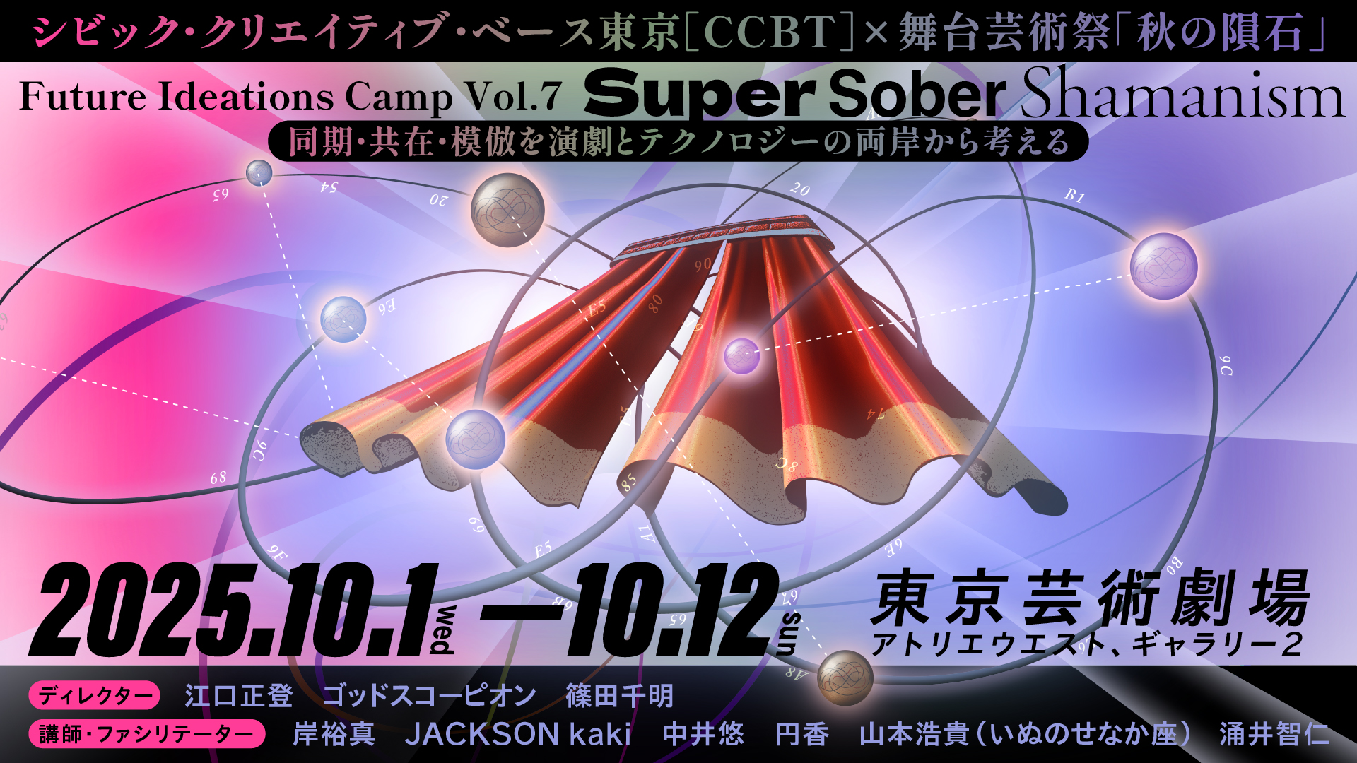 Future Ideations Camp Vol.7｜Super Sober Shamanism：同期・共在・模倣を演劇とテクノロジーの両岸から考える | 舞台芸術祭「秋の隕石2025東京 ...
